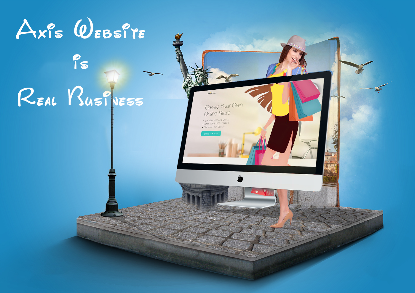 Axis Website in Real Business - شركة اكسس لحلول التجارة الإلكترونية